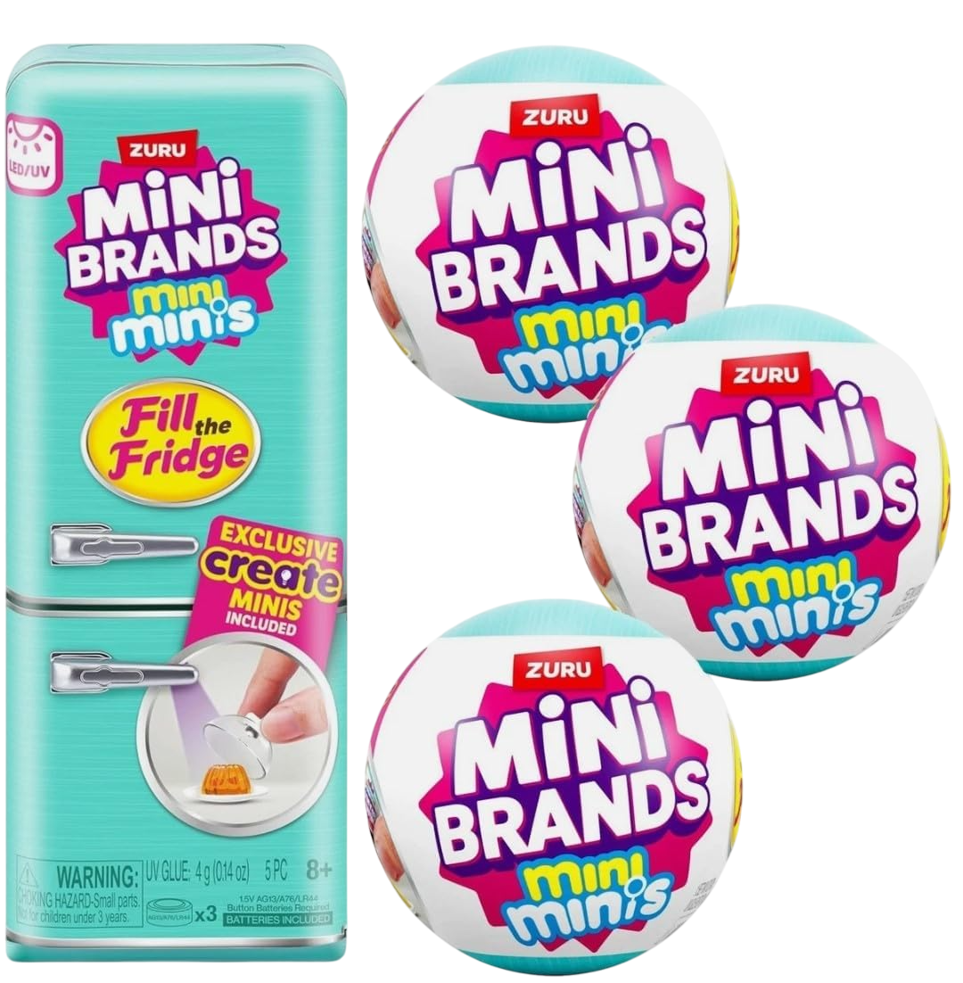 Mini Brands Fill the Fridge Set Official Website