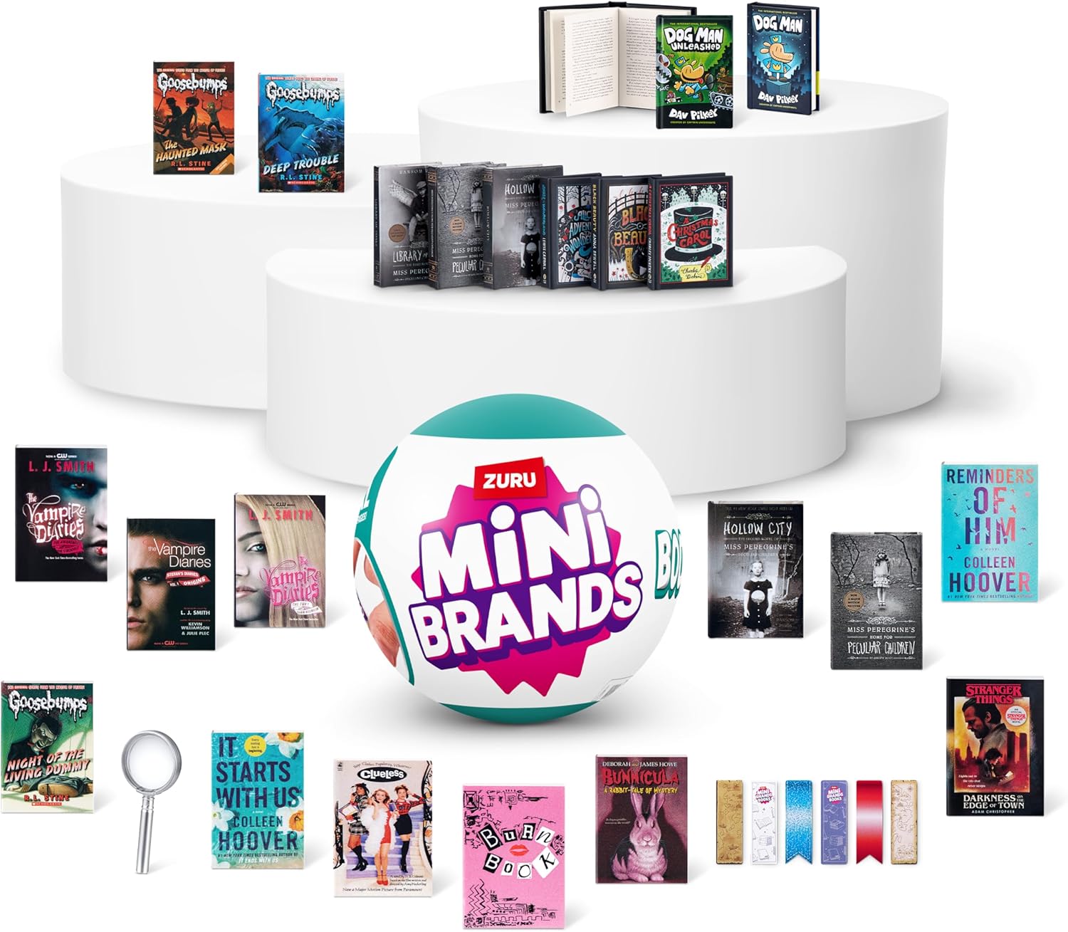 Mini Brands Books Series 2 & Livres Official